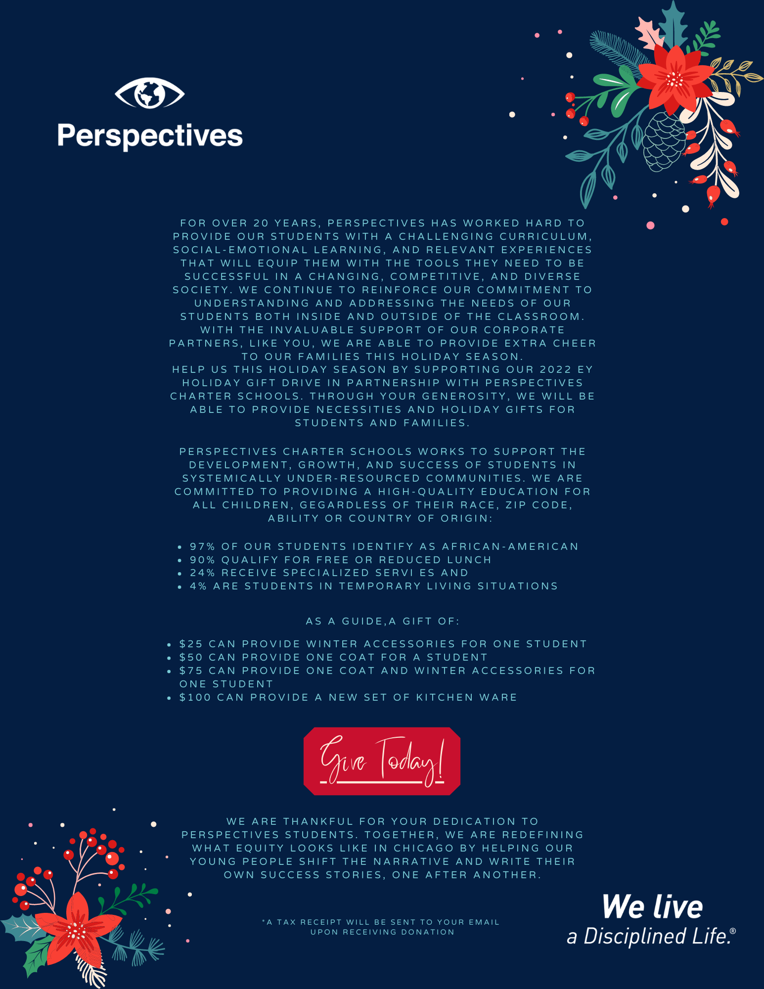 2022 EY Holiday Drive - Perspectives Charter Schools