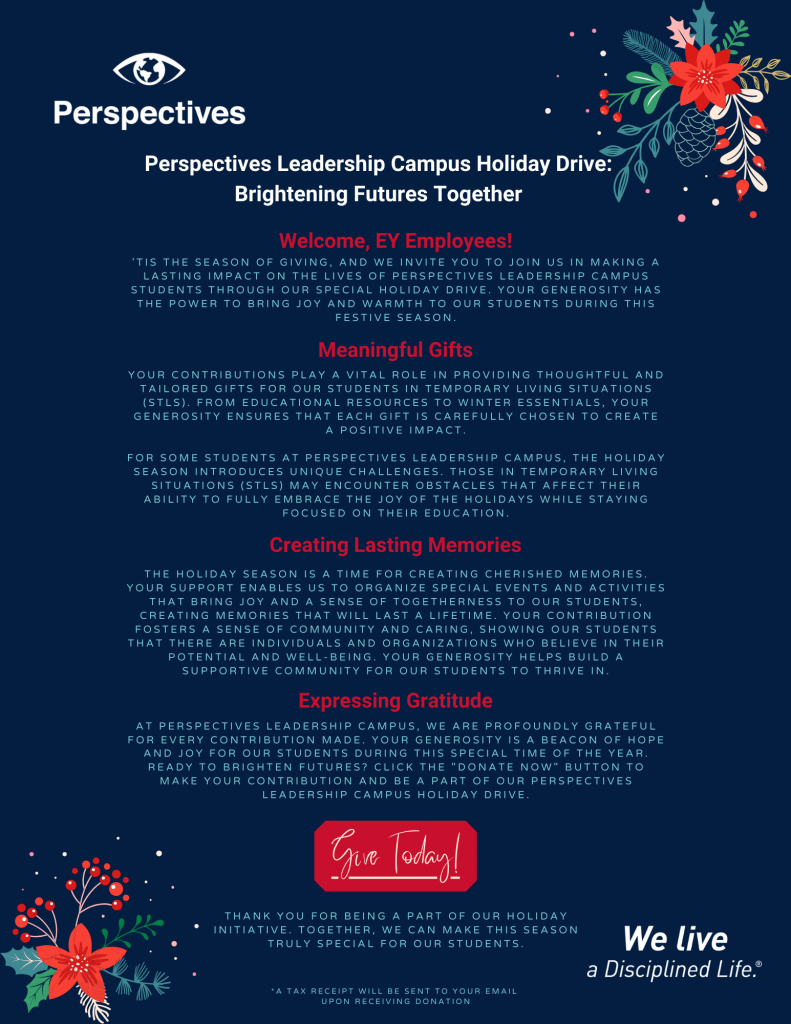 2023 EY Holiday Drive - Perspectives Charter Schools
